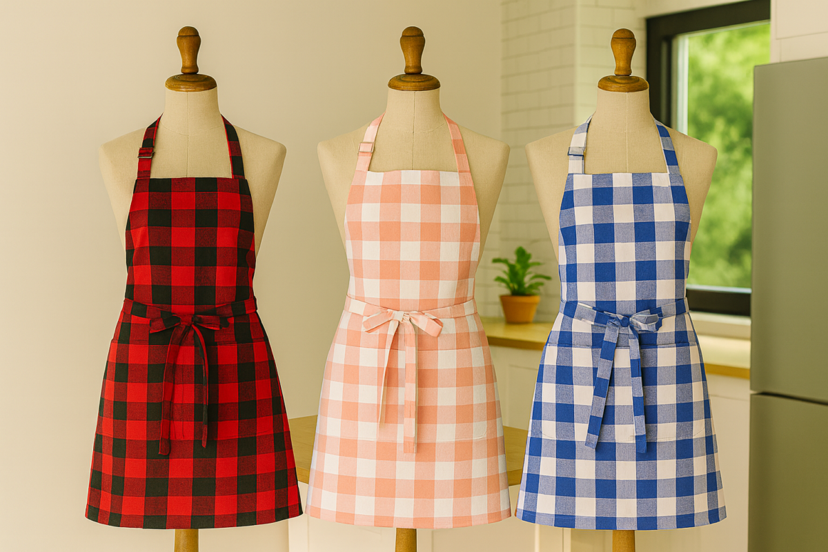 Kitchen Aprons 28'' (W)* 32'' (L) length 100% Cotton Adjustable 100% ...